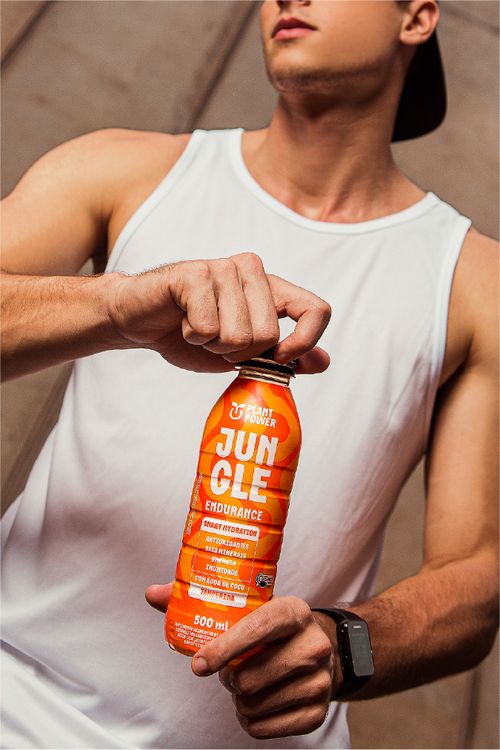 Descubra o novo Jungle - A bebida funcional de baixo carboidrato e alta performance!